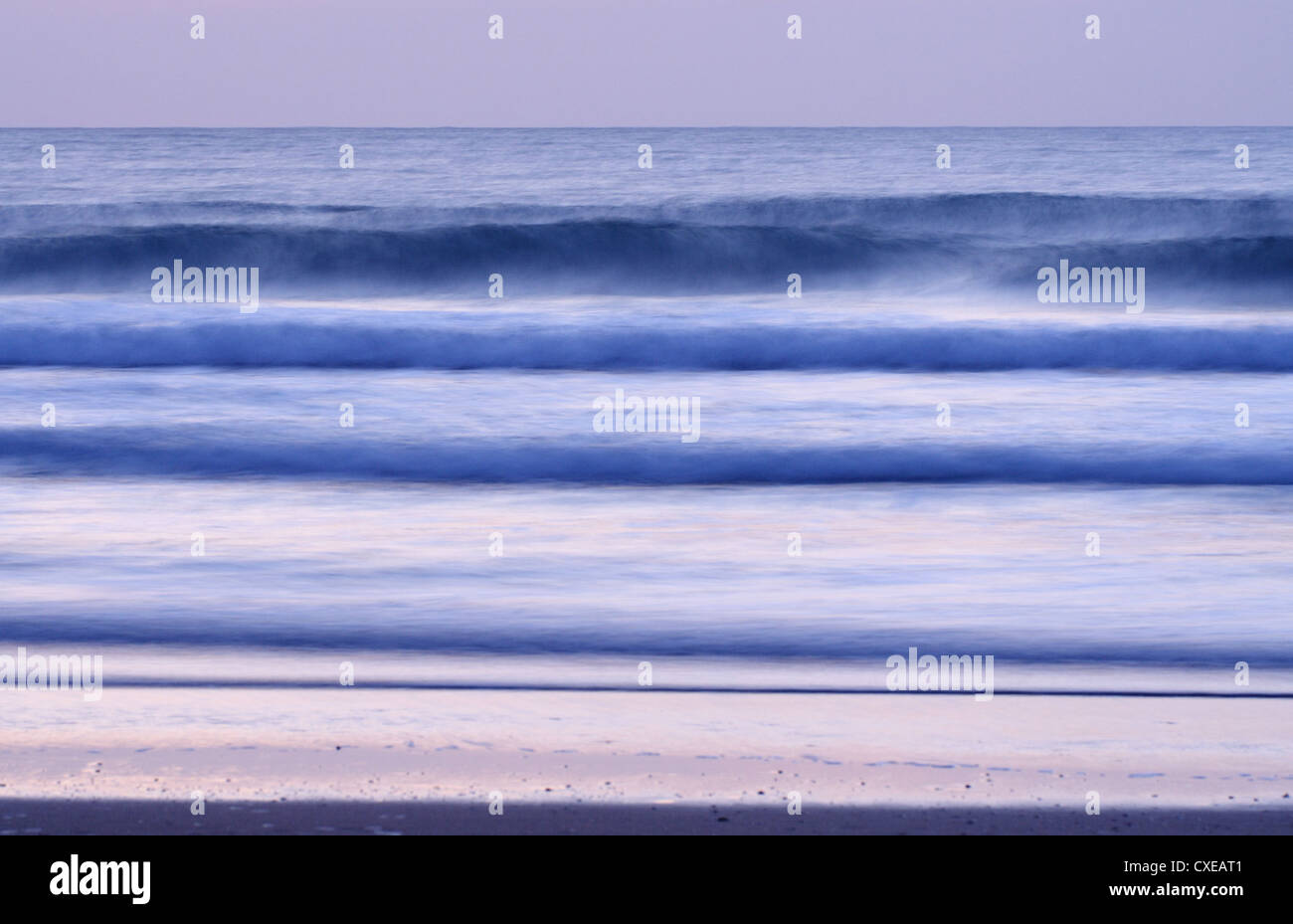 Andalusia, blue hour at sea Stock Photo - Alamy