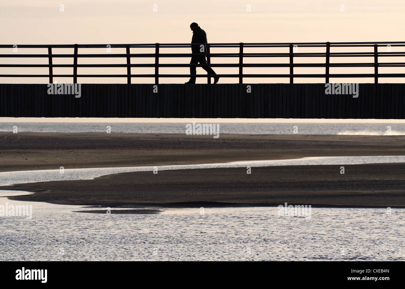 Man over bridge hi-res stock photography and images - Alamy