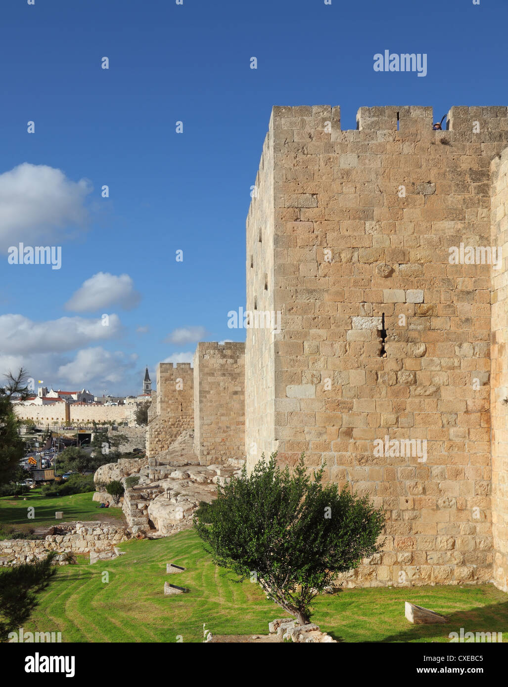 The ancient Jerusalem Stock Photo - Alamy