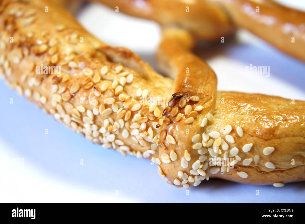 Pretzel sesame seeds on hi-res stock photography and images - Alamy