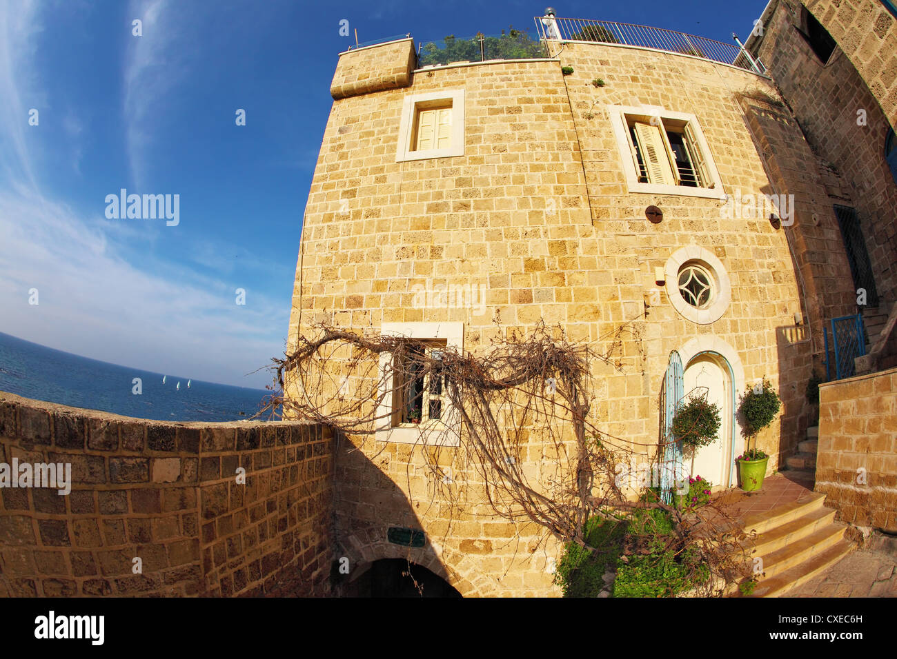 The ancient stone house Stock Photo - Alamy