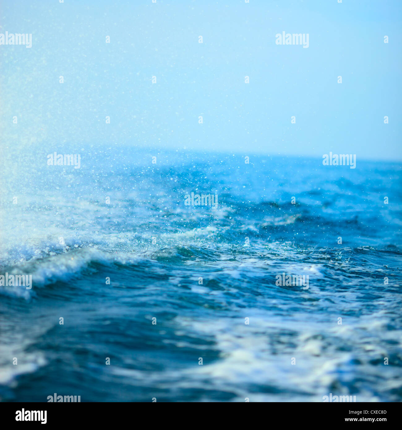 Blue ocean wave hi-res stock photography and images - Alamy
