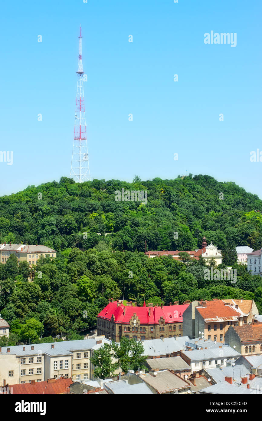 Lviv Aerial View Stock Photo - Alamy