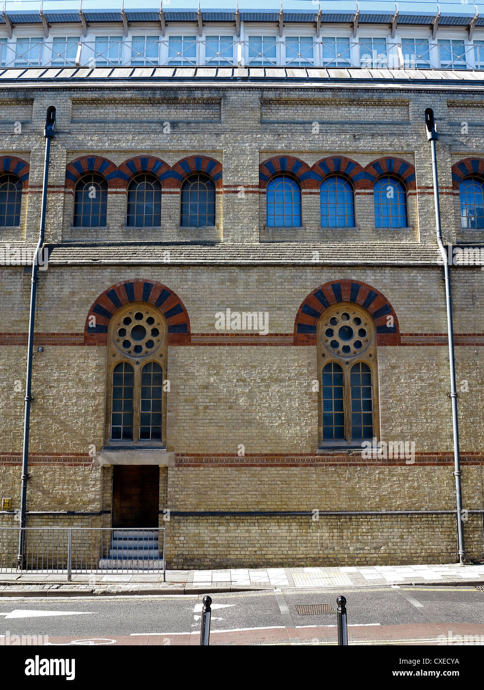 Side of Corn Exchange in Corn Exchange Street Cambridge England Stock ...