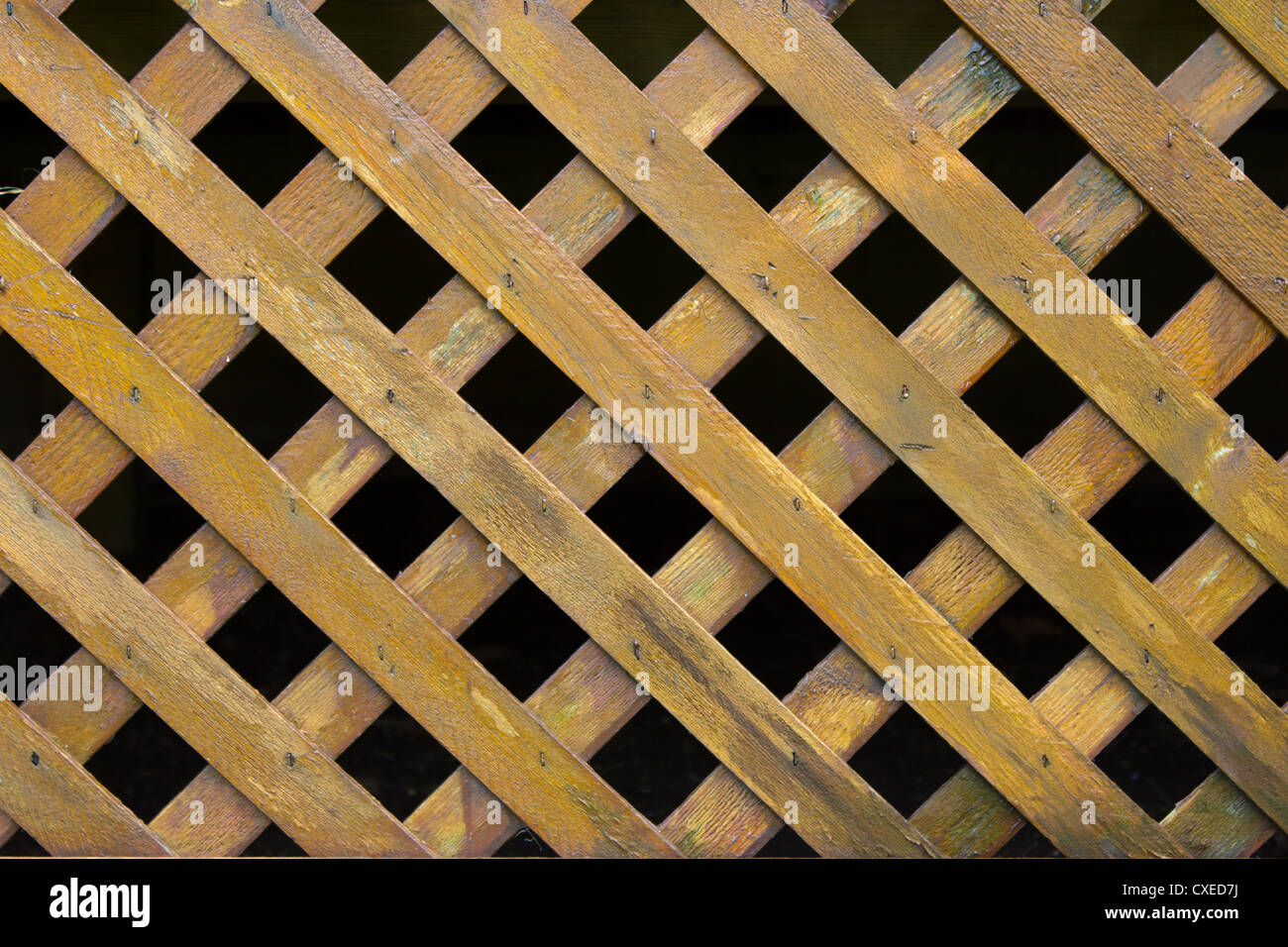 Decorative wooden fence background Stock Photo - Alamy