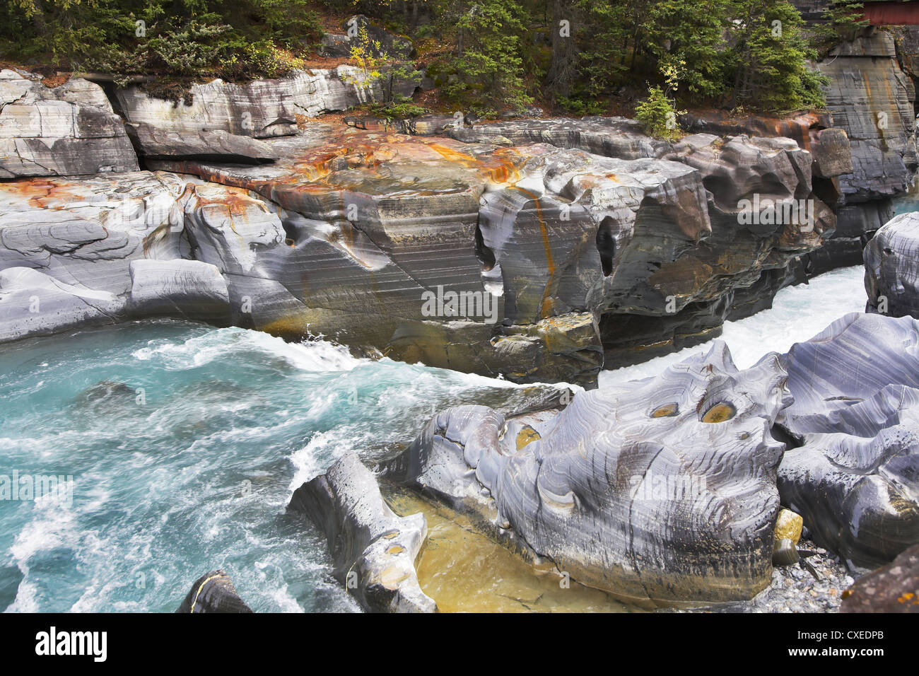 Stream water falls surface hi-res stock photography and images - Alamy