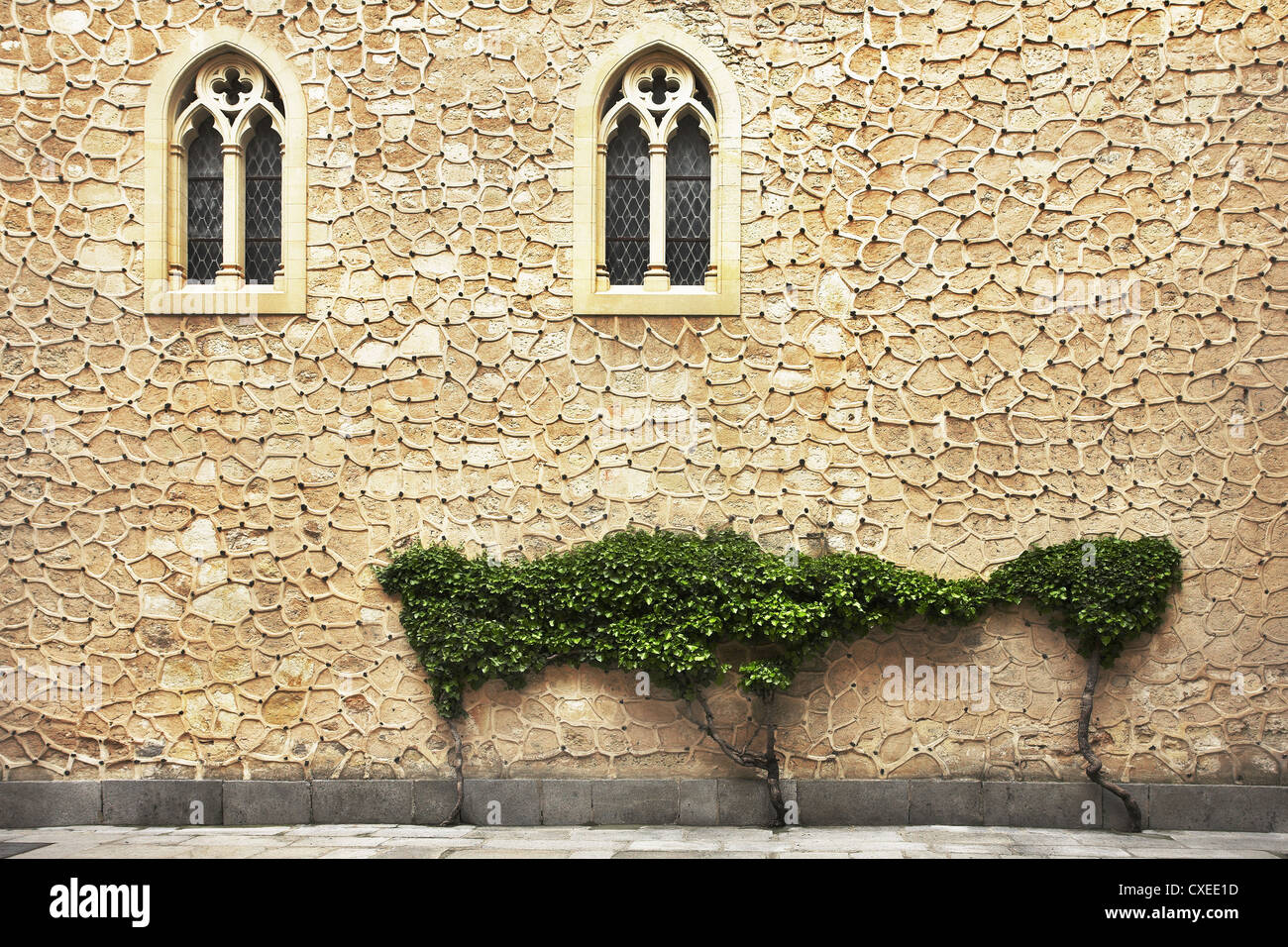 The wall of an ancient building Stock Photo - Alamy