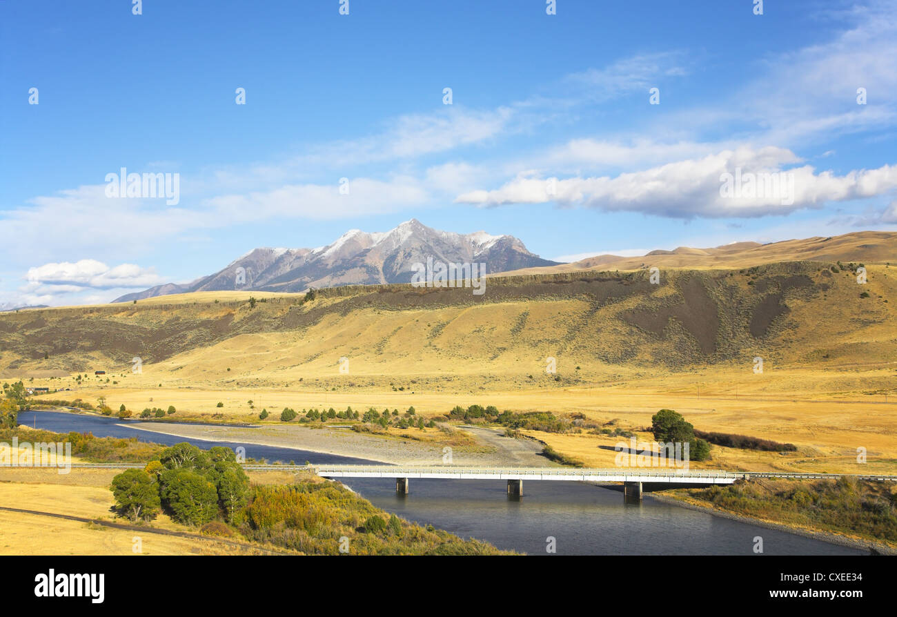 The rural small bridge Stock Photo - Alamy