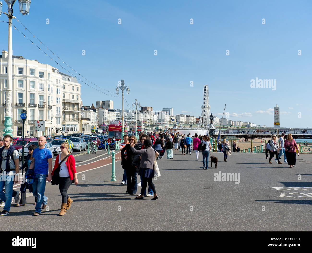 Walking seafront road hi-res stock photography and images - Alamy
