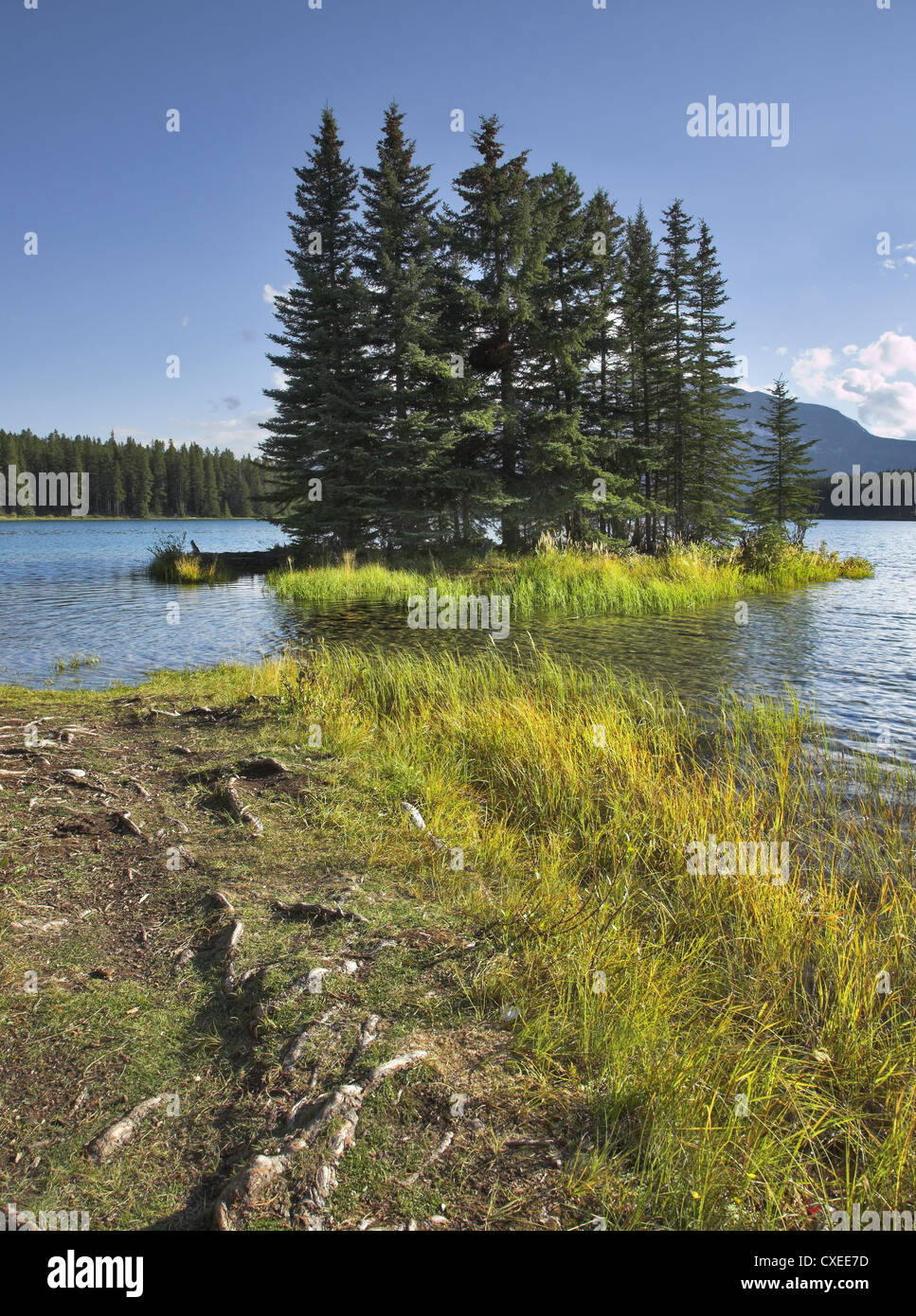 Tranquil landscape small island hi-res stock photography and images - Alamy