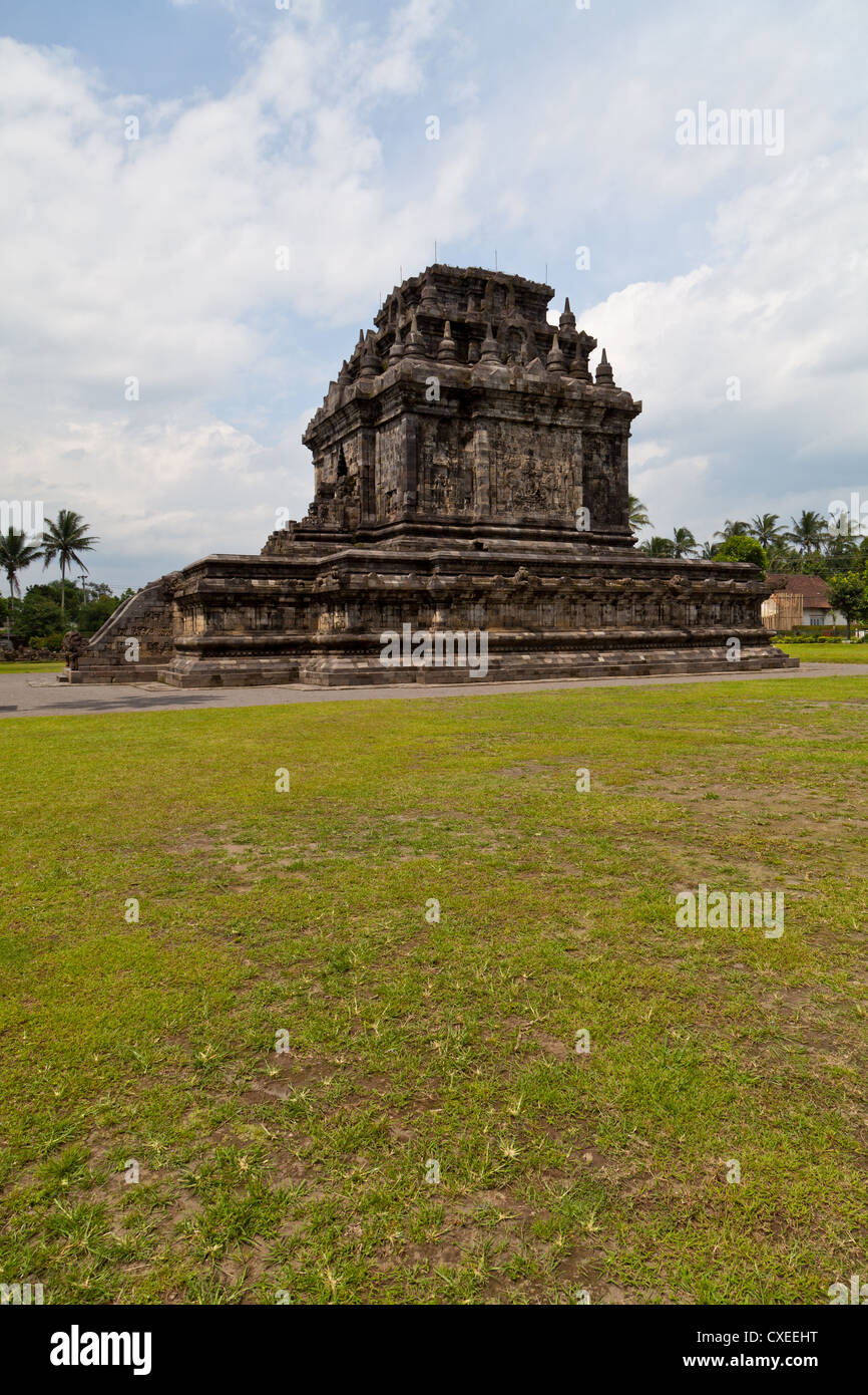 The Buddhist Temple Candi Mendut in South Kalimantan in Indonesia Stock ...