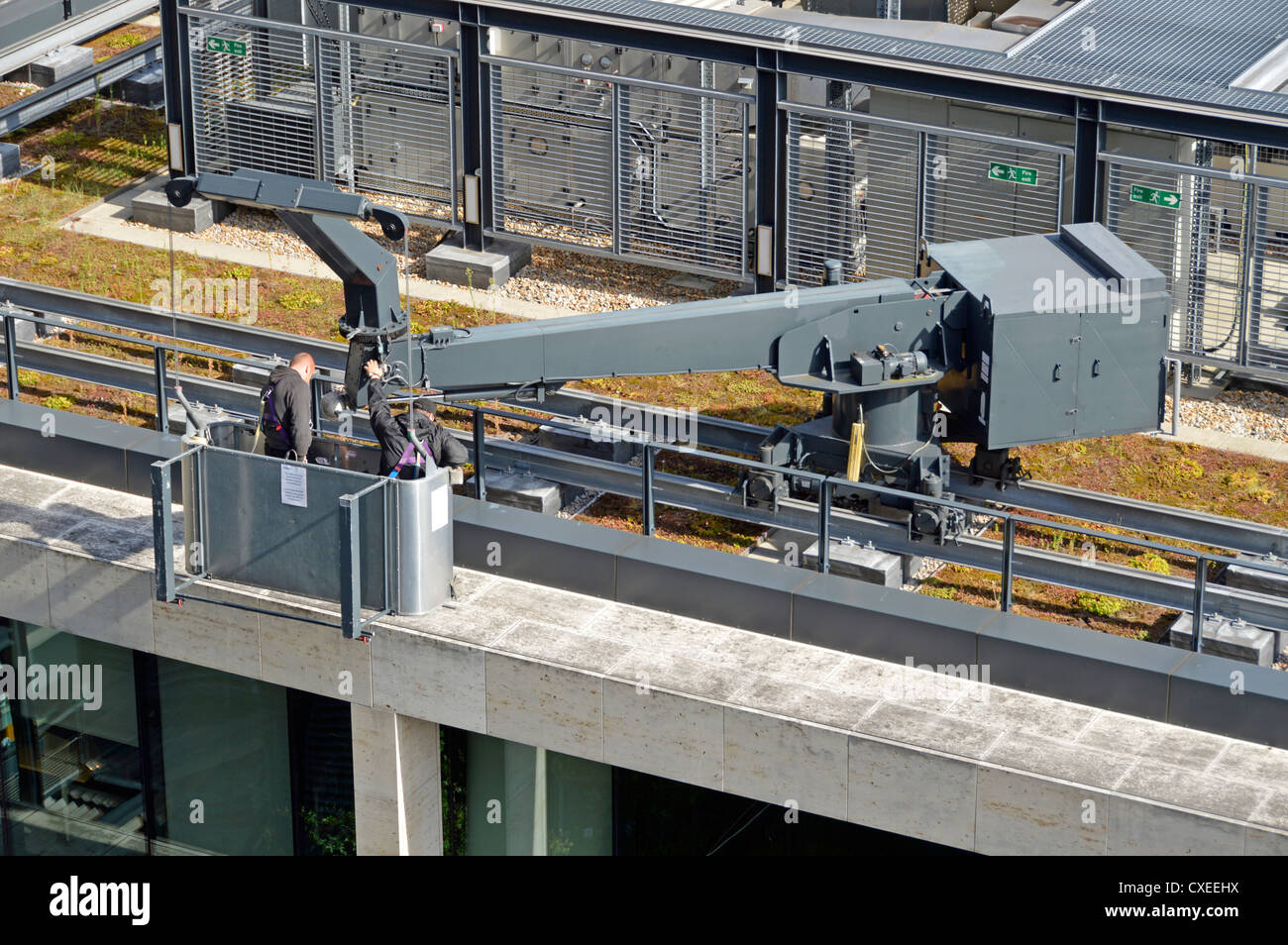 Maintenance cradle hi-res stock photography and images - Alamy