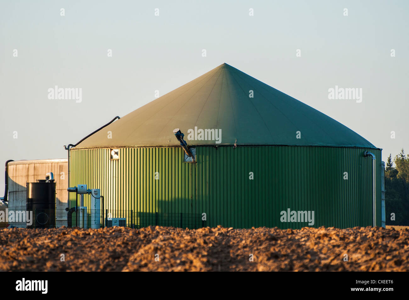 Bio gas Plant Stock Photo - Alamy