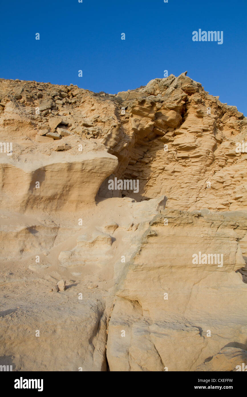 Mallorca Balearic Spain Sandstone Geological formation Stock Photo - Alamy