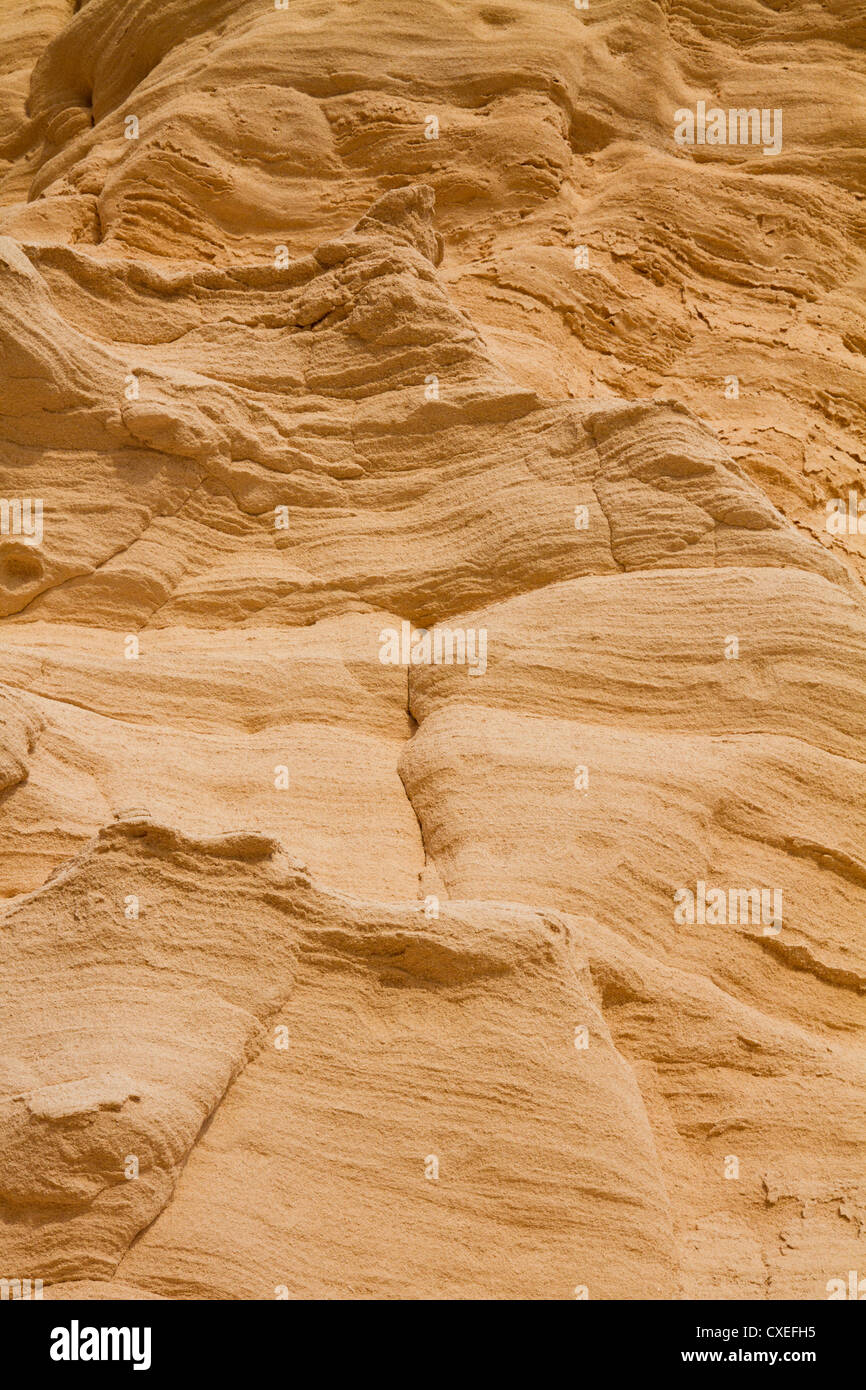 Sandstone Geological formation Mallorca Balearic Spain Stock Photo - Alamy