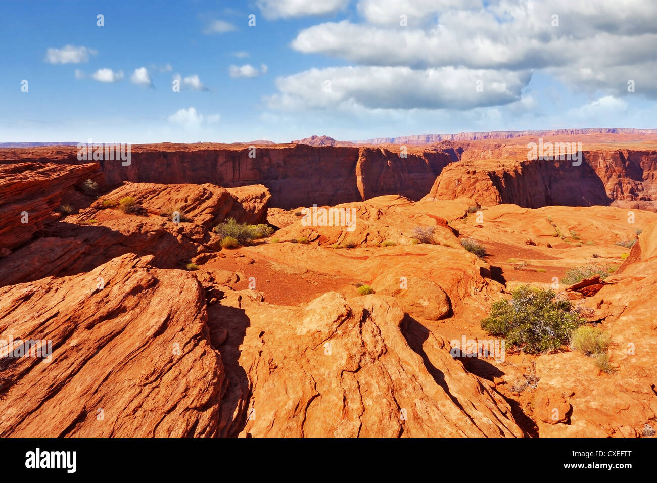 Beautiful sandstone cliffs red canyon hi-res stock photography and ...