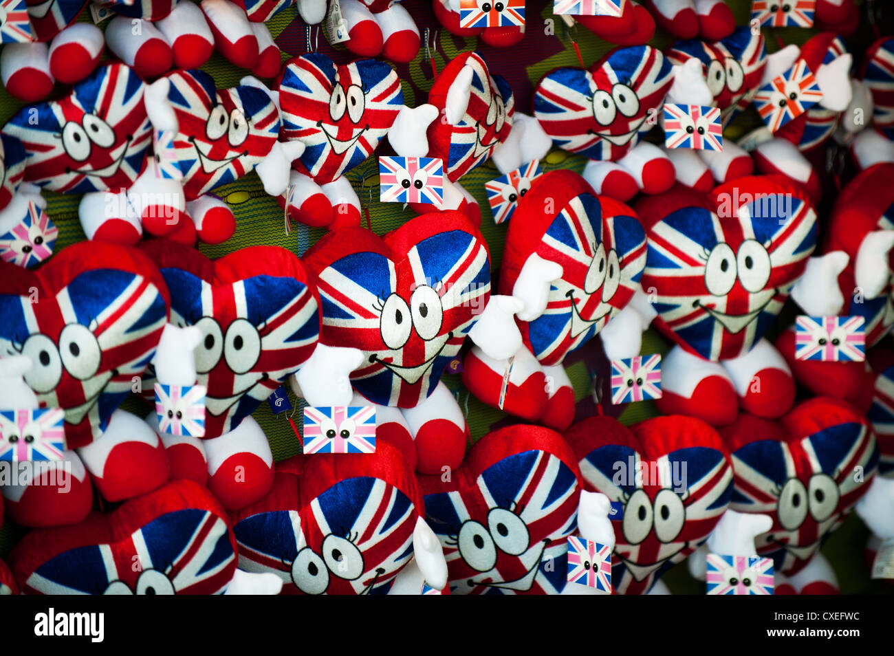 A display of soft toys Stock Photo - Alamy