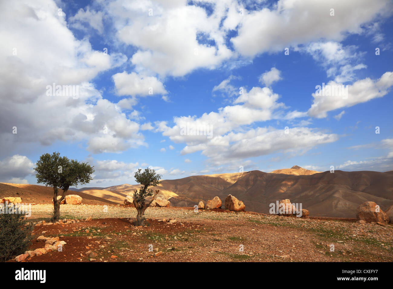 The mountains of Samaria Stock Photo - Alamy