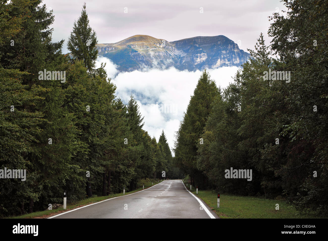 Cold autumn day, low cumulus clouds Stock Photo - Alamy