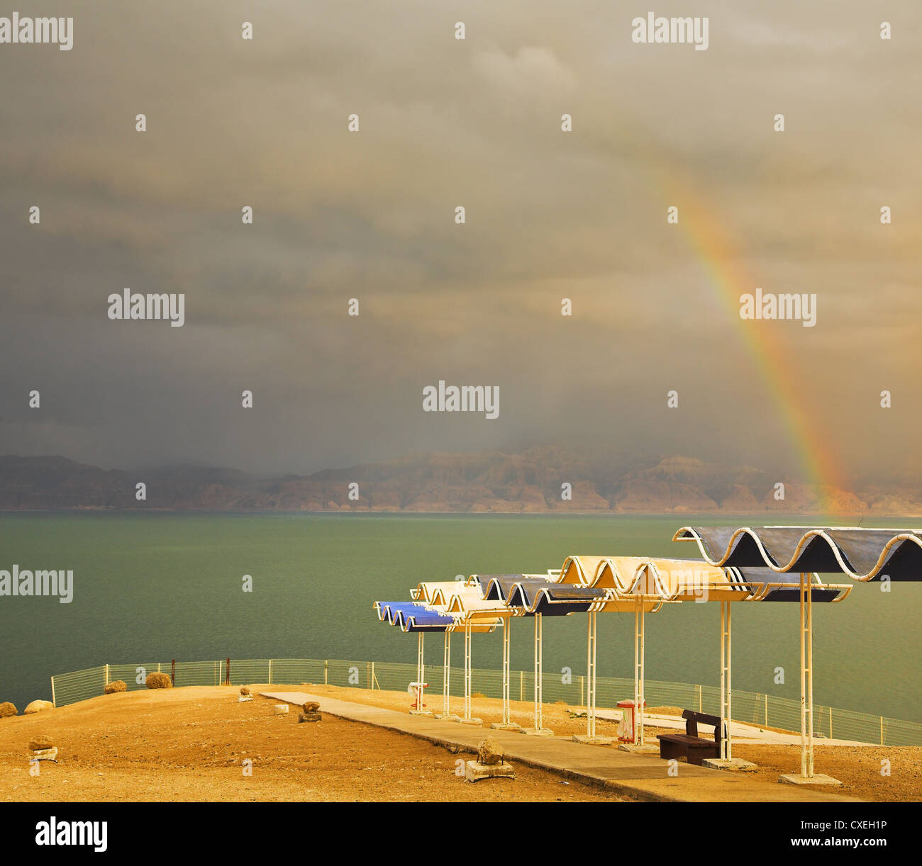 Rainbow on cloud hi-res stock photography and images - Alamy