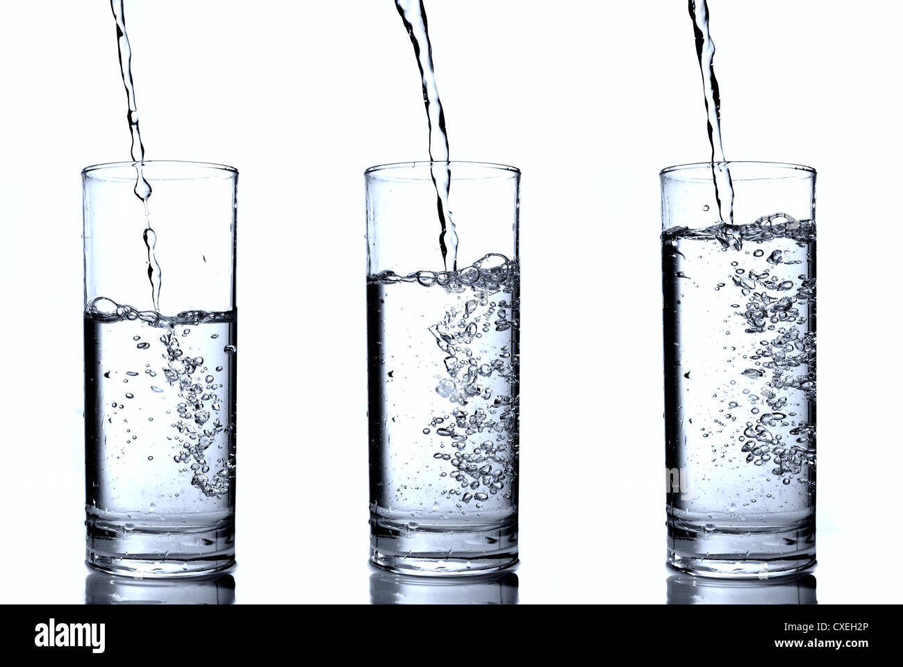 water in glass Stock Photo - Alamy
