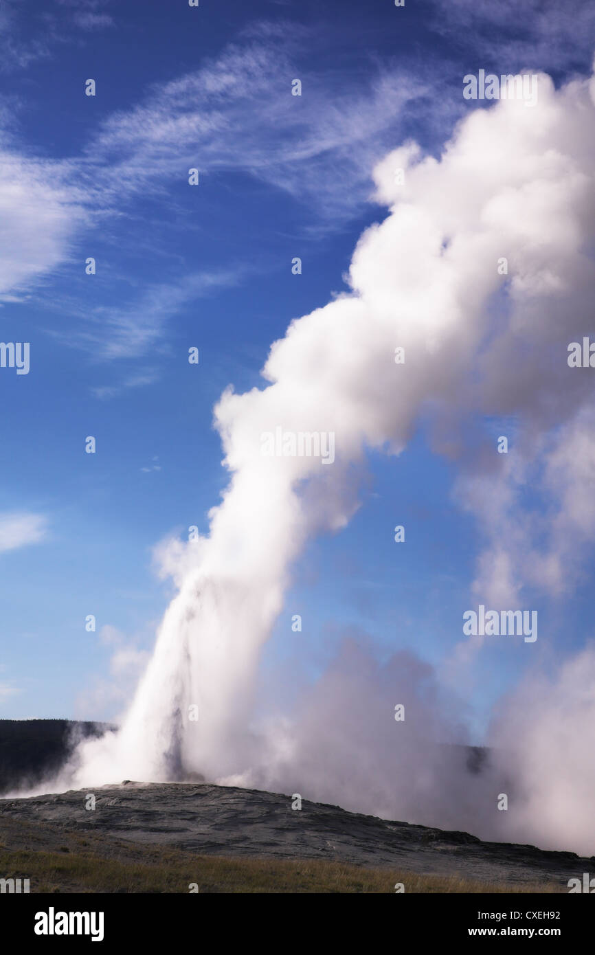 The geothermal geyser Stock Photo - Alamy