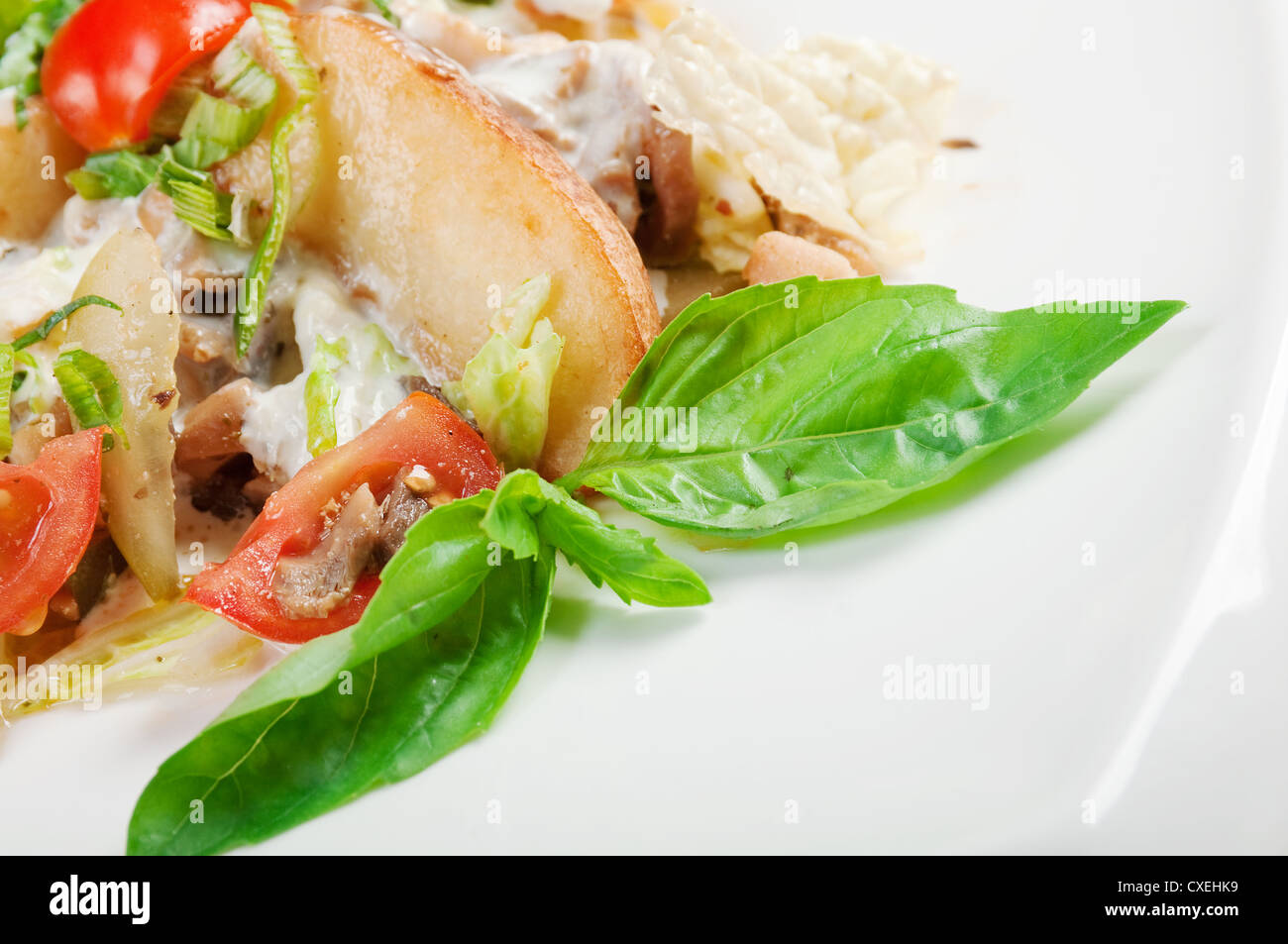 chicken salad Neapolitan Stock Photo - Alamy