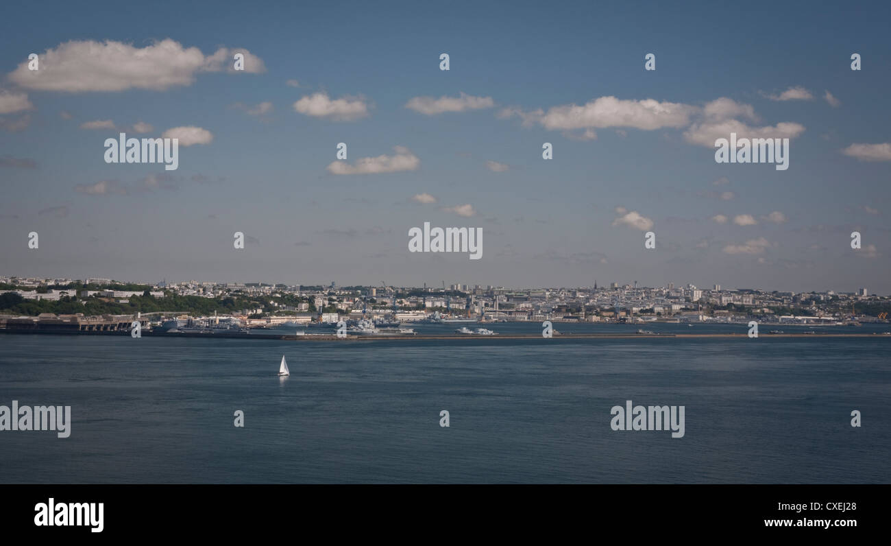 Brest port france hi-res stock photography and images - Alamy