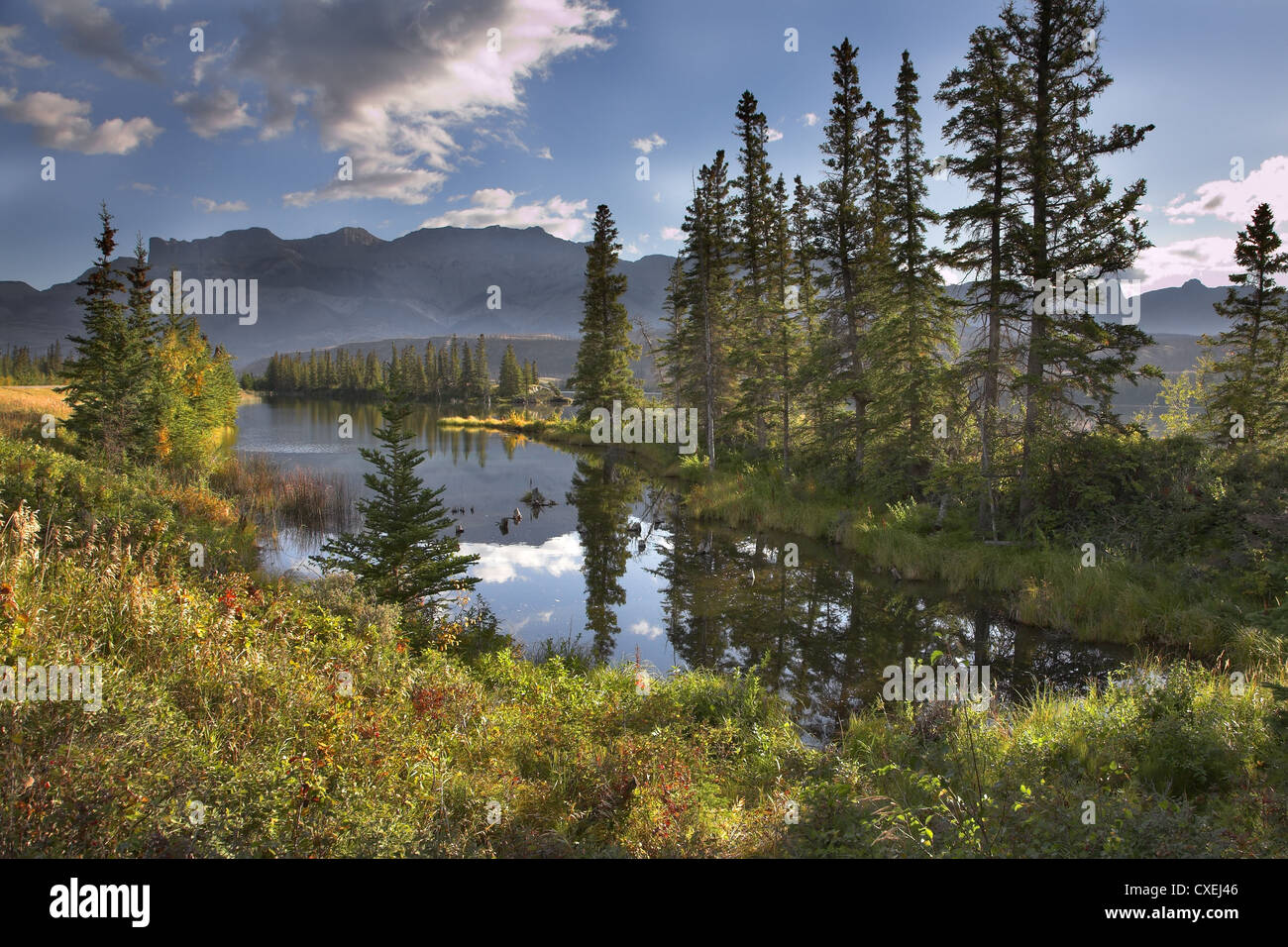 Mirror lake sunrise hi-res stock photography and images - Alamy