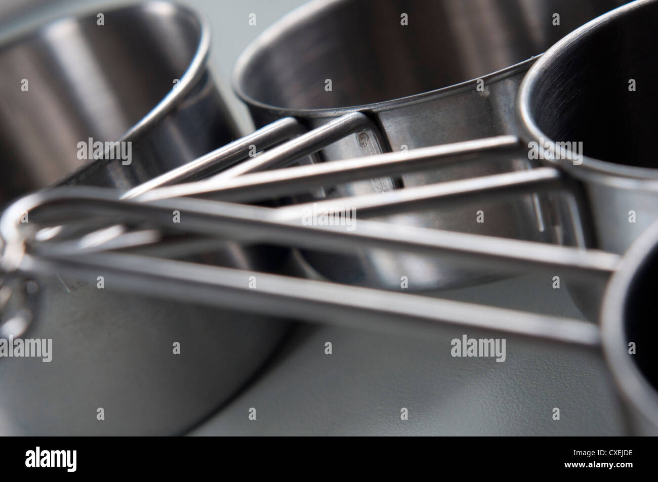 Measuring cups units for cooking Stock Photo - Alamy