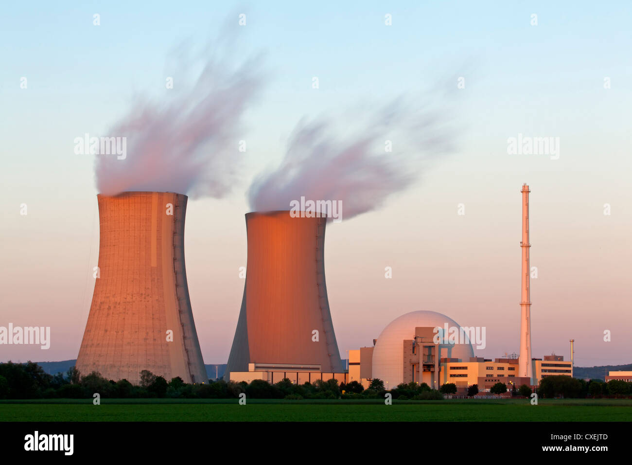 Nuclear power reactor, Germany Stock Photo - Alamy