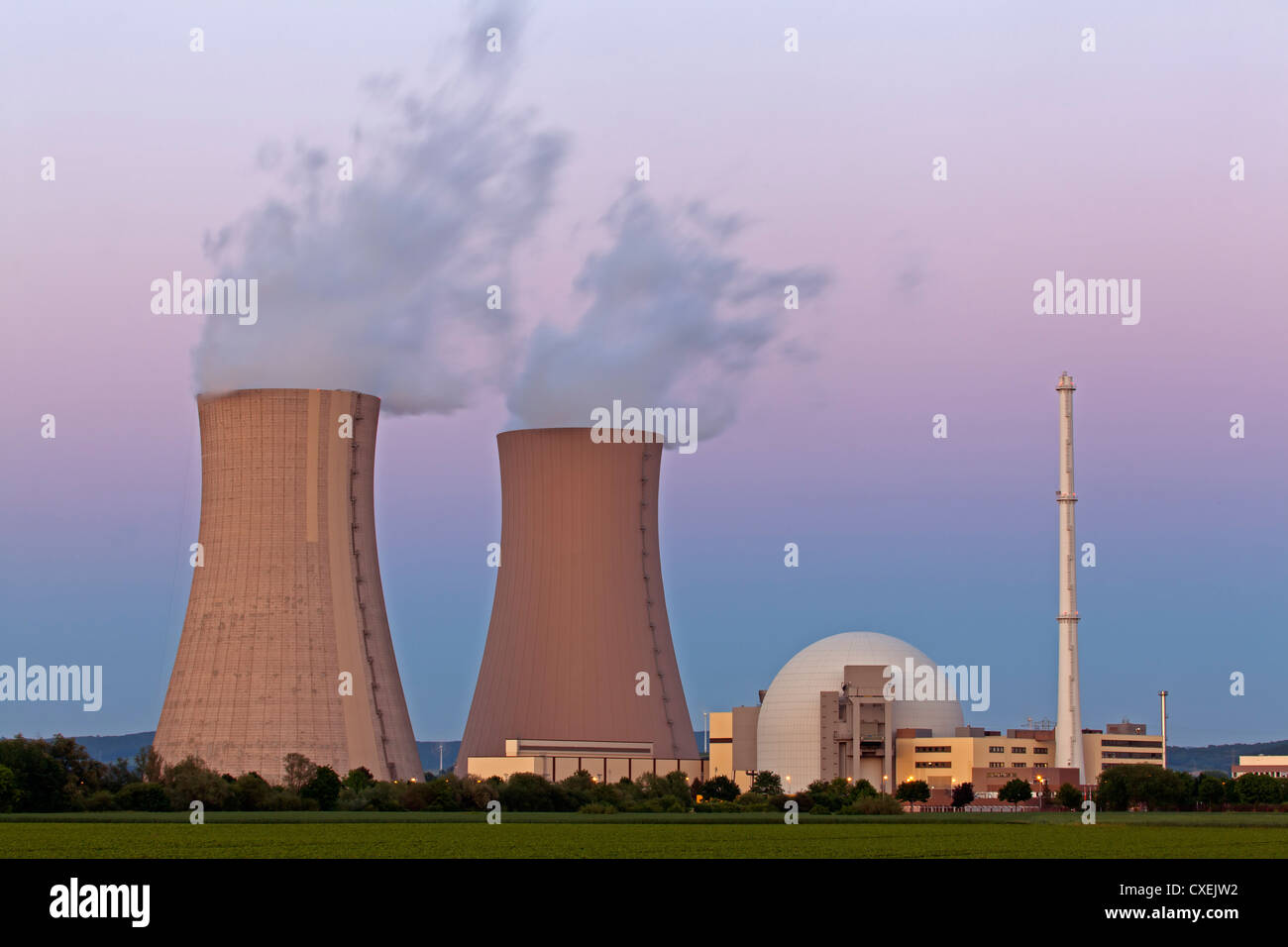 Nuclear power reactor, Germany Stock Photo - Alamy