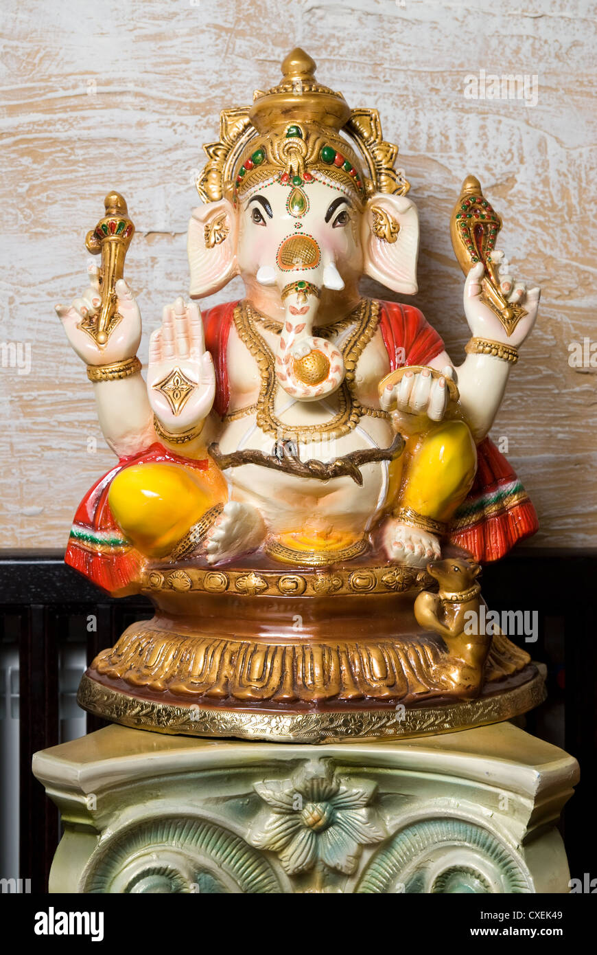 Statue of Ganesha Stock Photo - Alamy