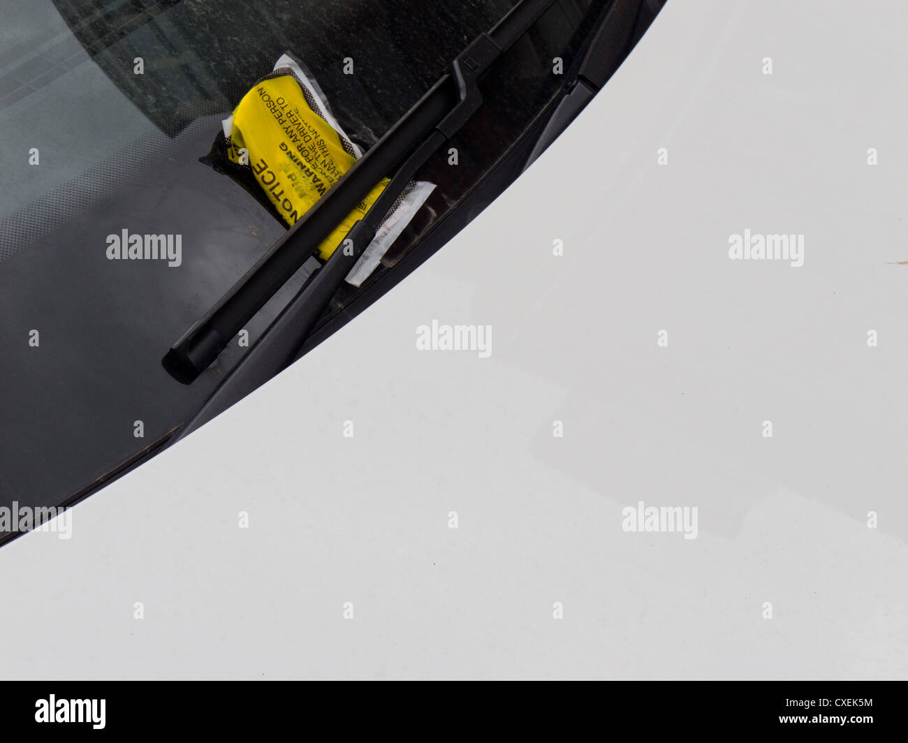 Penalty notice hi-res stock photography and images - Alamy