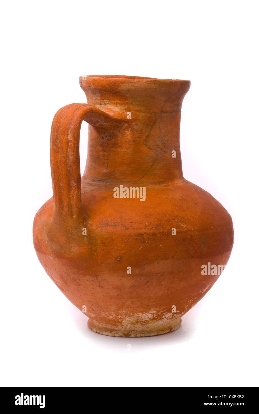 Jug on white background Stock Photo - Alamy