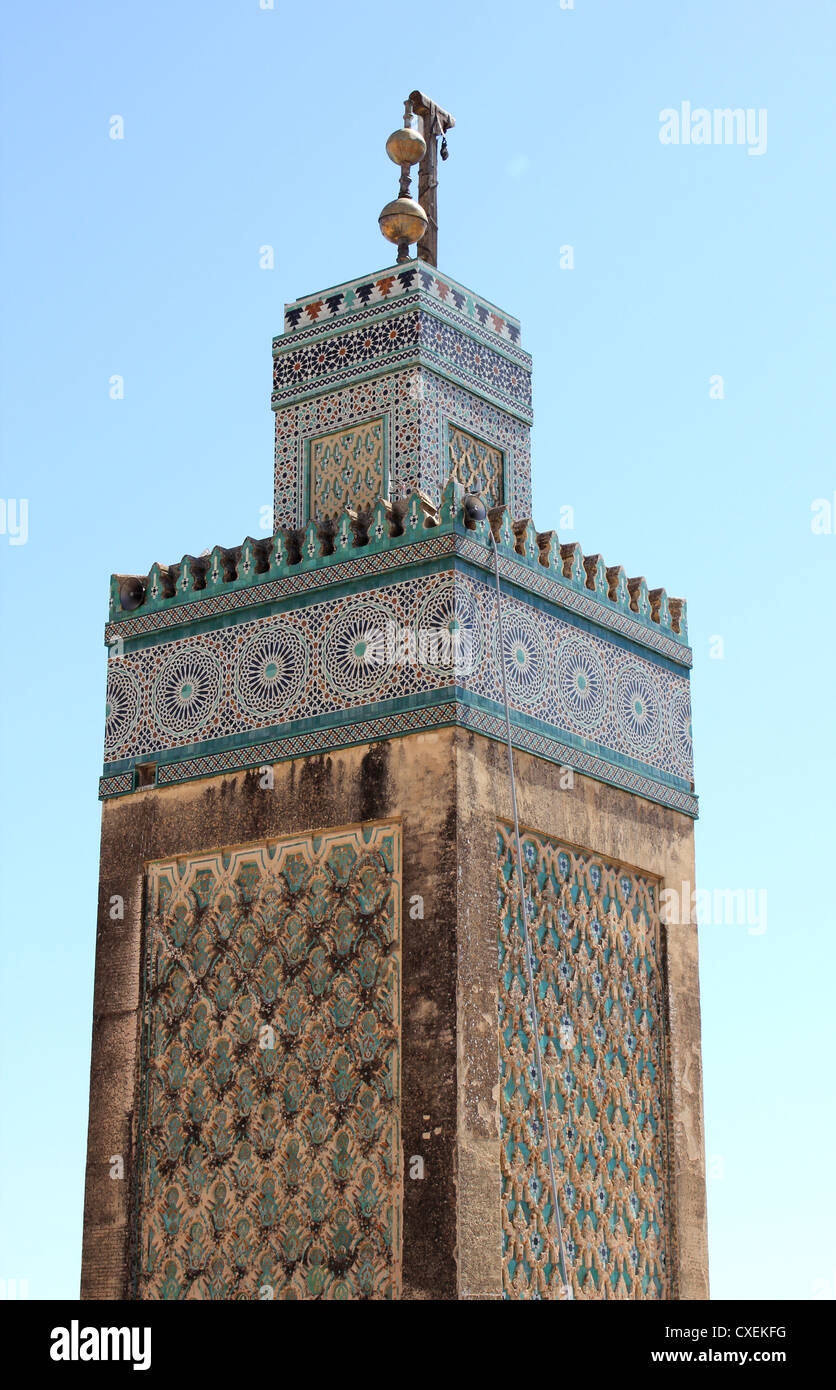 Minaret fez morocco hi-res stock photography and images - Alamy