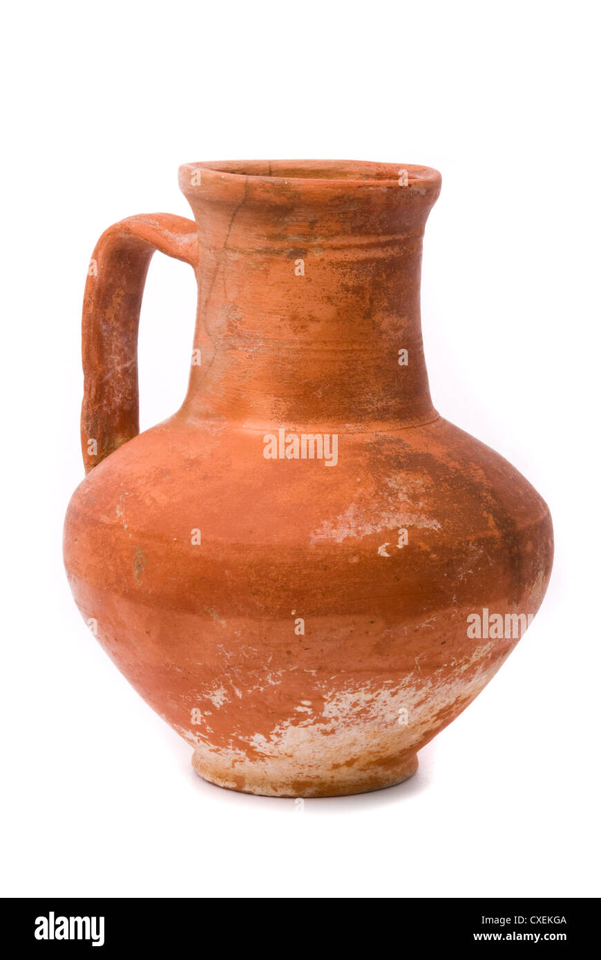 Jug on white background Stock Photo - Alamy