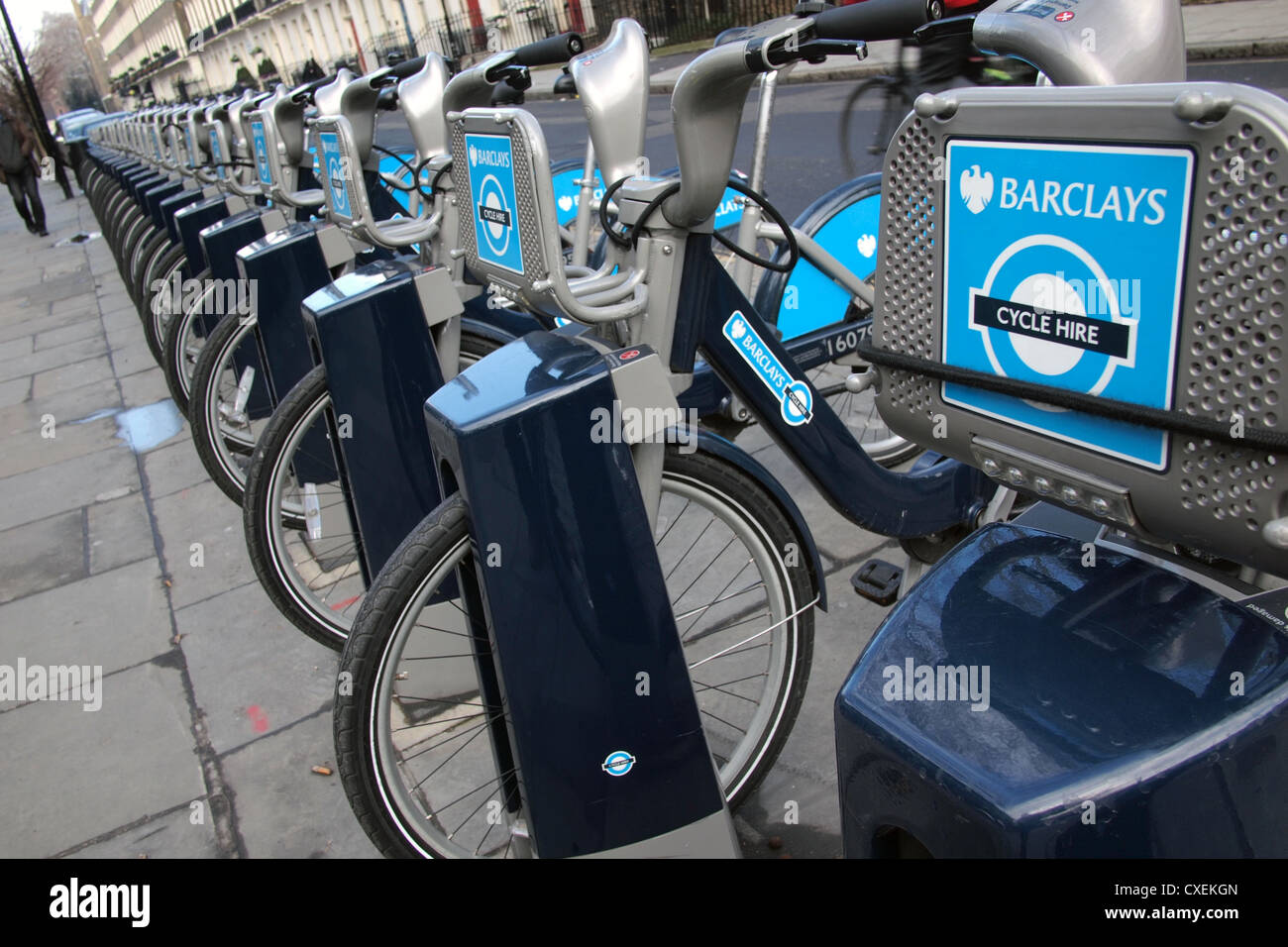 Barclays bike london hi-res stock photography and images - Alamy