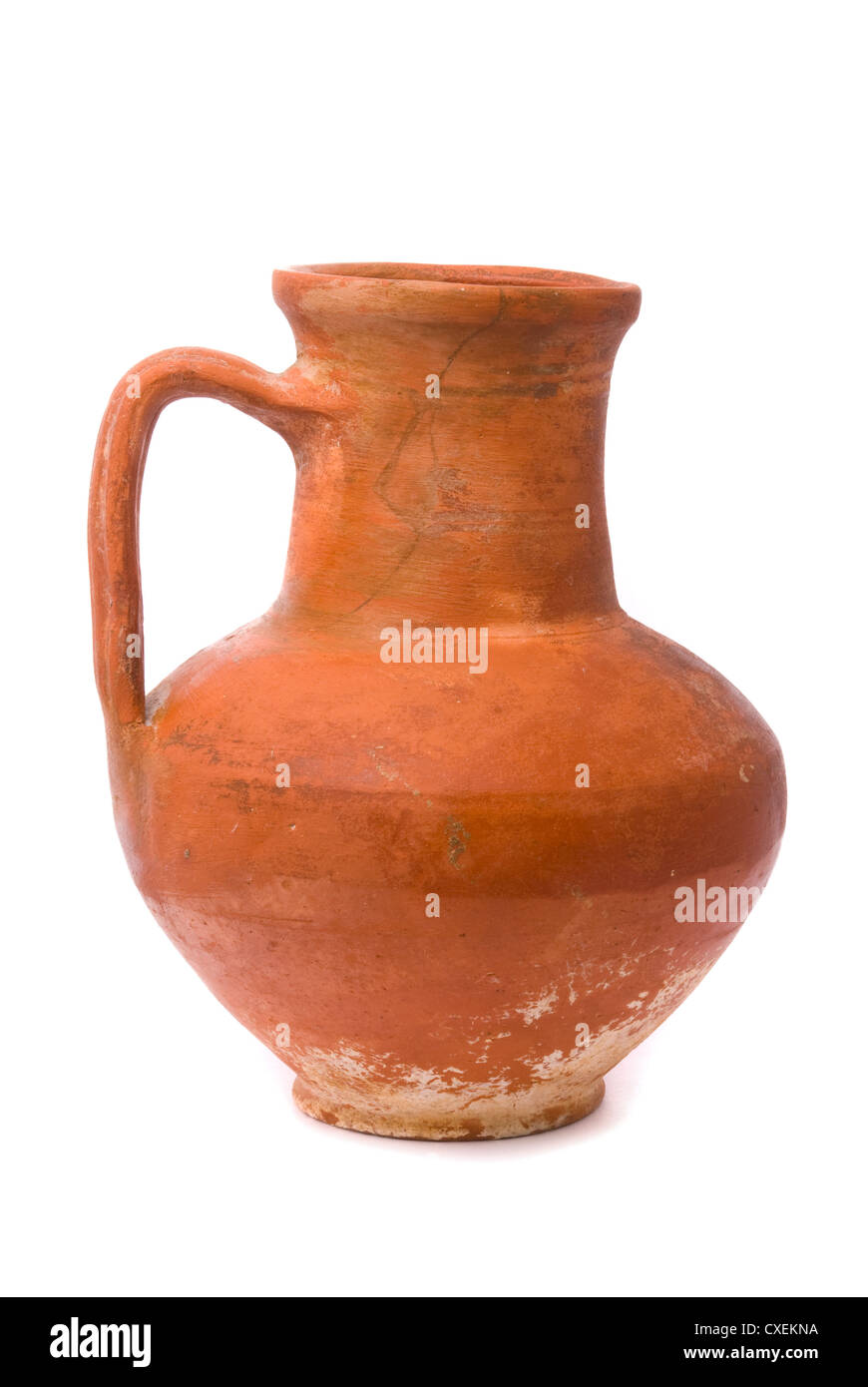 Jug on white background Stock Photo - Alamy