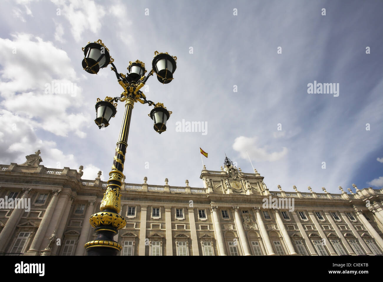 Charming lantern in style of a baroque Stock Photo - Alamy