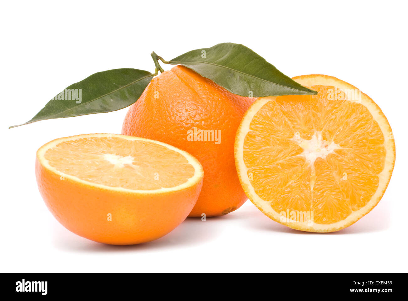 Diet orange juicy isolated sweet half cut object and slice Cut Out ...