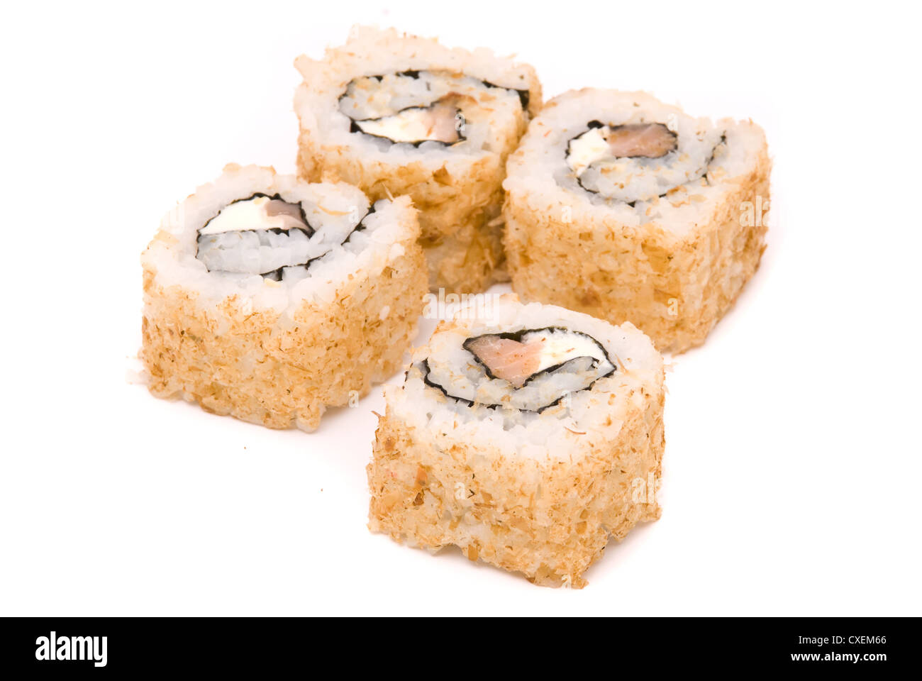 Salmon dish white background Cut Out Stock Images & Pictures - Alamy