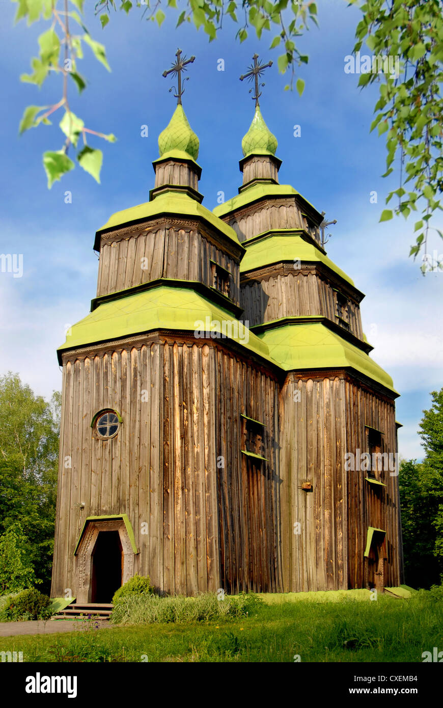 Wooden church in ukraine hi-res stock photography and images - Alamy