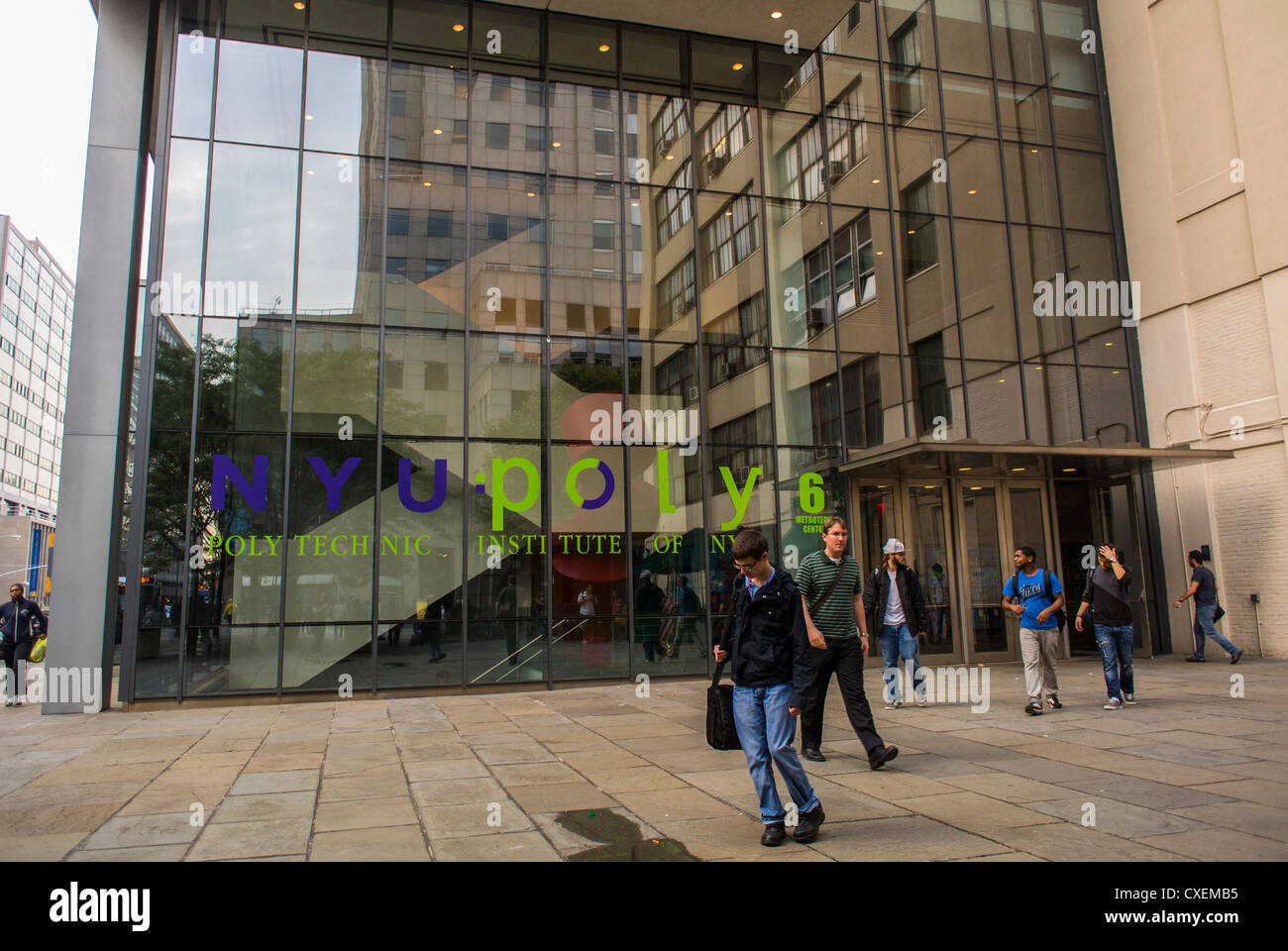 New York City, NY, USA, Street Scenes, Small Crowd of People, Students ...