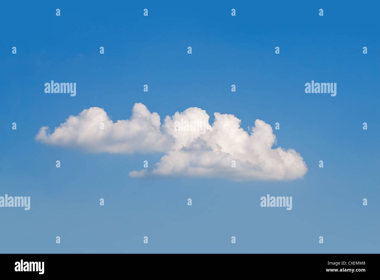 puffy cloud on blue sky Stock Photo - Alamy