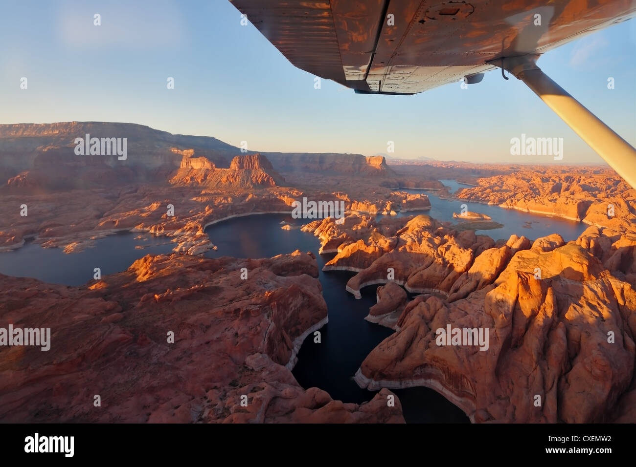 Aerial view of lake powell hi-res stock photography and images - Alamy