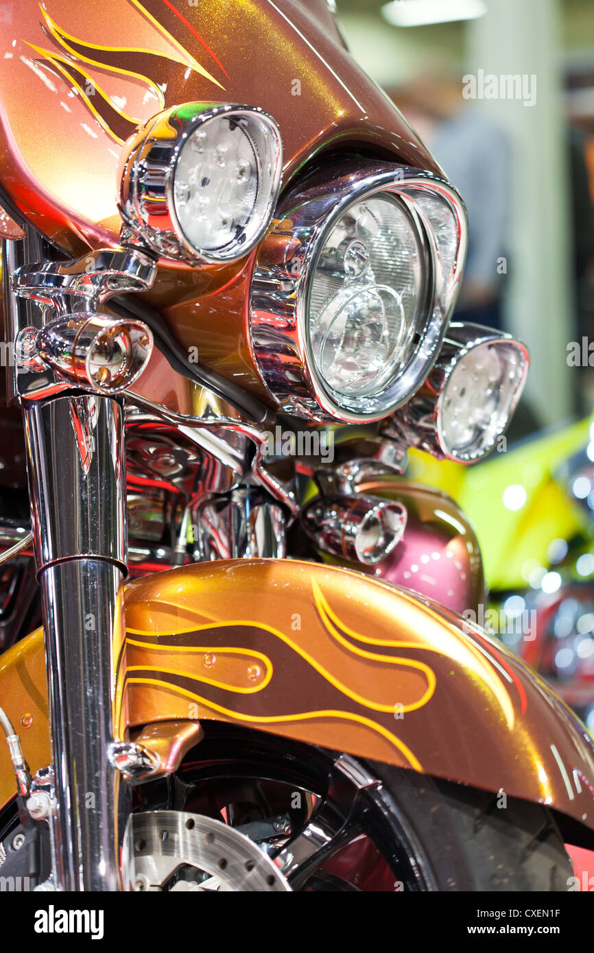 Detail of motorcycle Stock Photo - Alamy