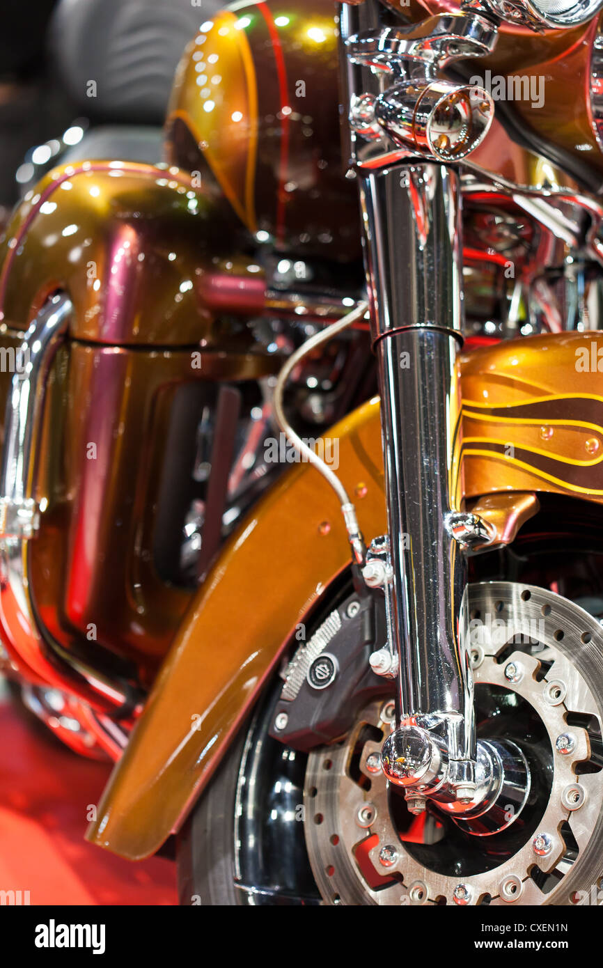 Detail of motorcycle Stock Photo - Alamy