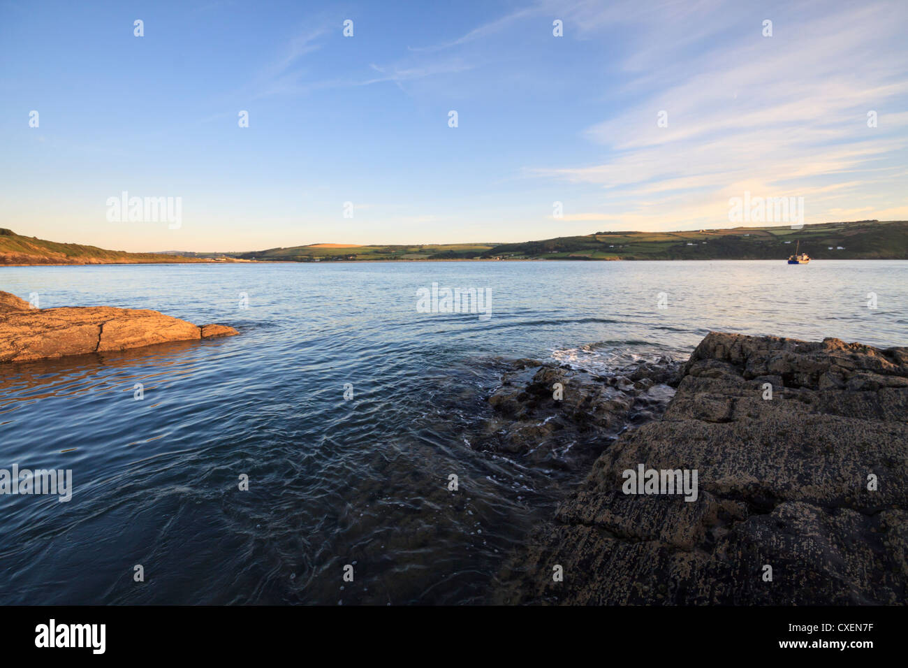 The Teifi estuary, Gwbert Stock Photo - Alamy