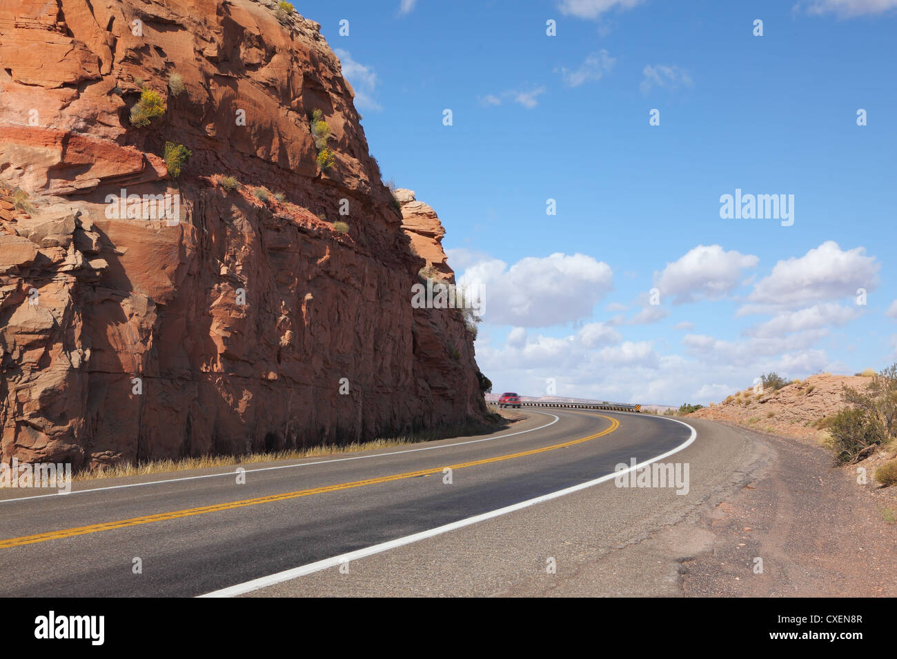 Magnificent American road Stock Photo - Alamy